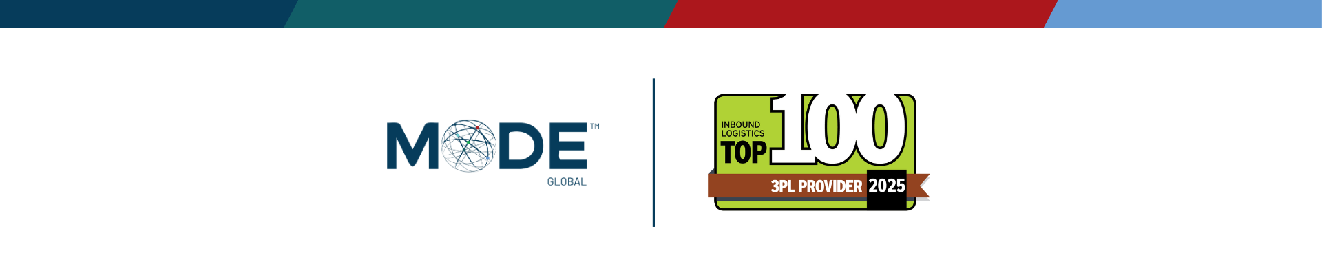 MODE Global Named a Top 100 3PL by Inbound Logistics - MODE Global